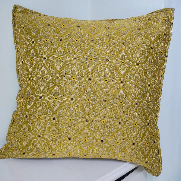 Yellow Cushion - Etsy