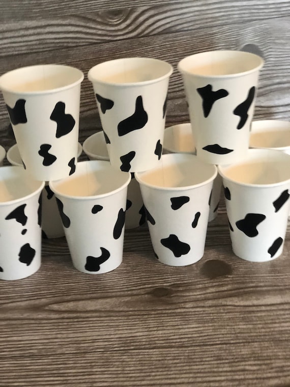 Cow Cups Cow Cups Farm Farm Birthday Farm Animals | Etsy