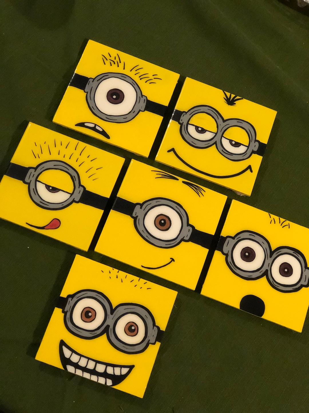 Minions Coasters Minion Minions Despicable Me Coaster Coasters Kids ...