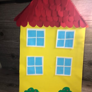 Peppa Pig House | Prop | Peppa Pig | Birthday | Decorations by Suly ...