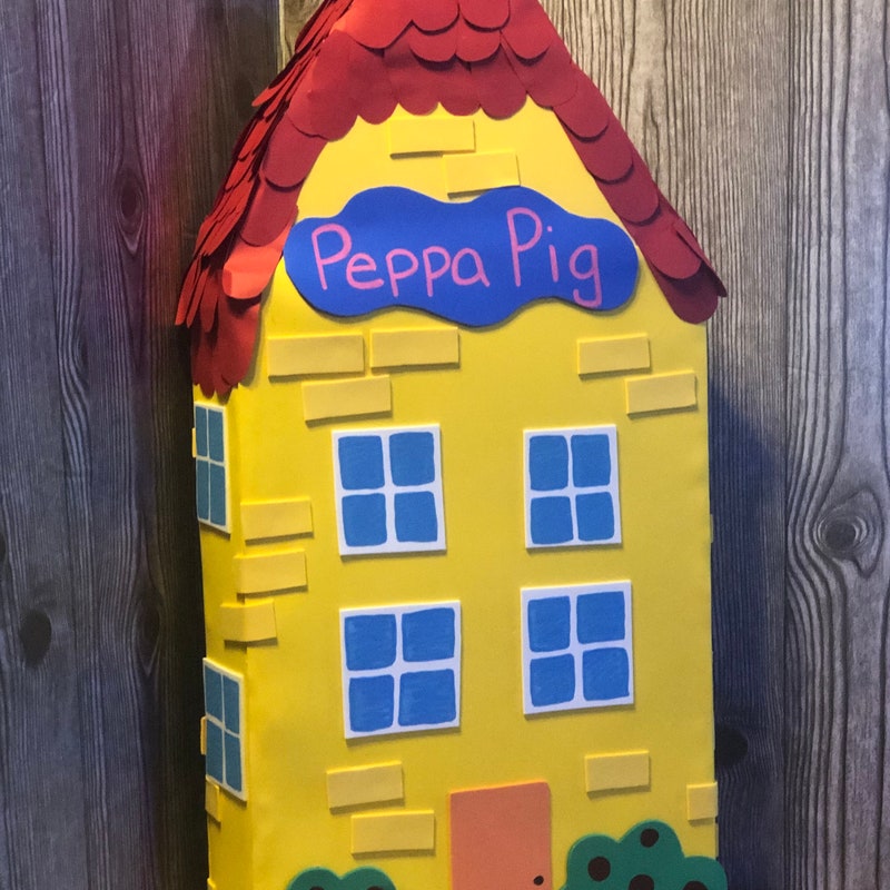 Peppa Pig House Prop - Etsy
