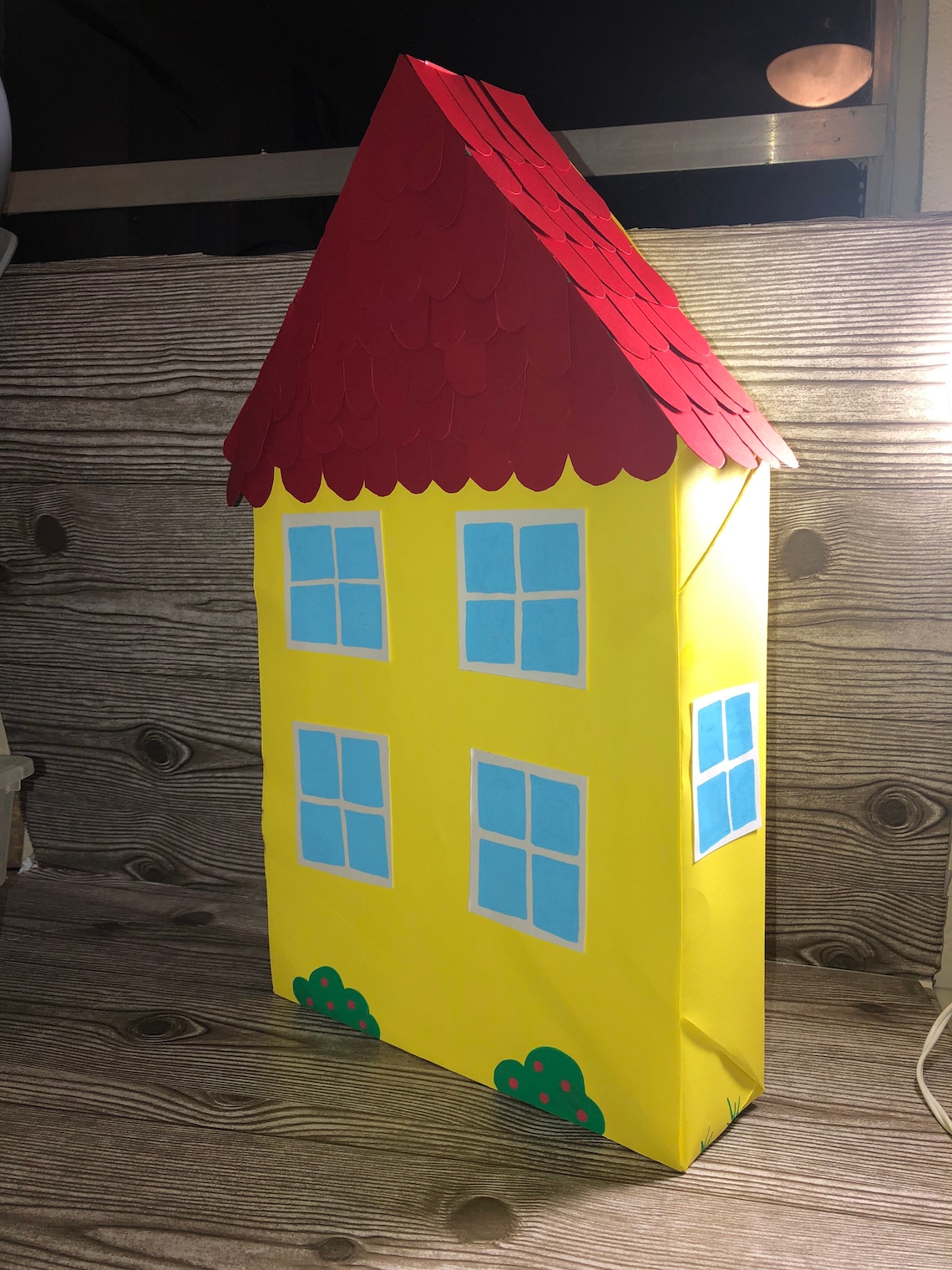 Peppa Pig House Prop Peppa Pig Birthday Decorations by - Etsy