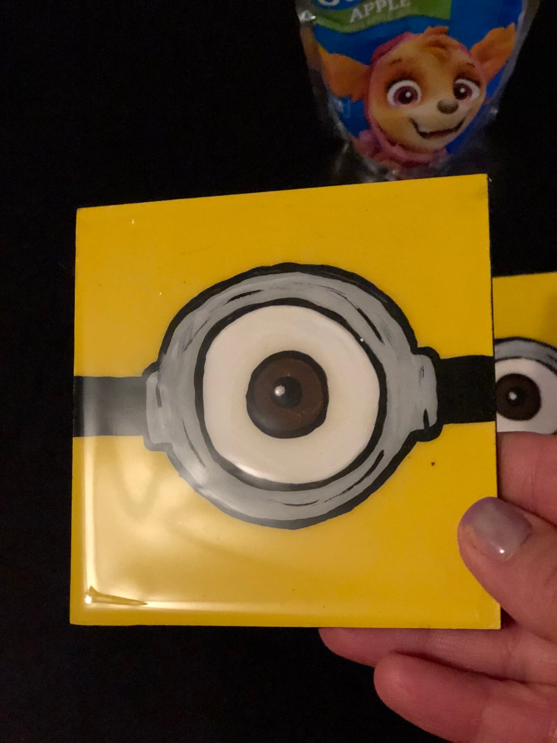 Minions Coasters Minion Minions Despicable Me Coaster | Etsy