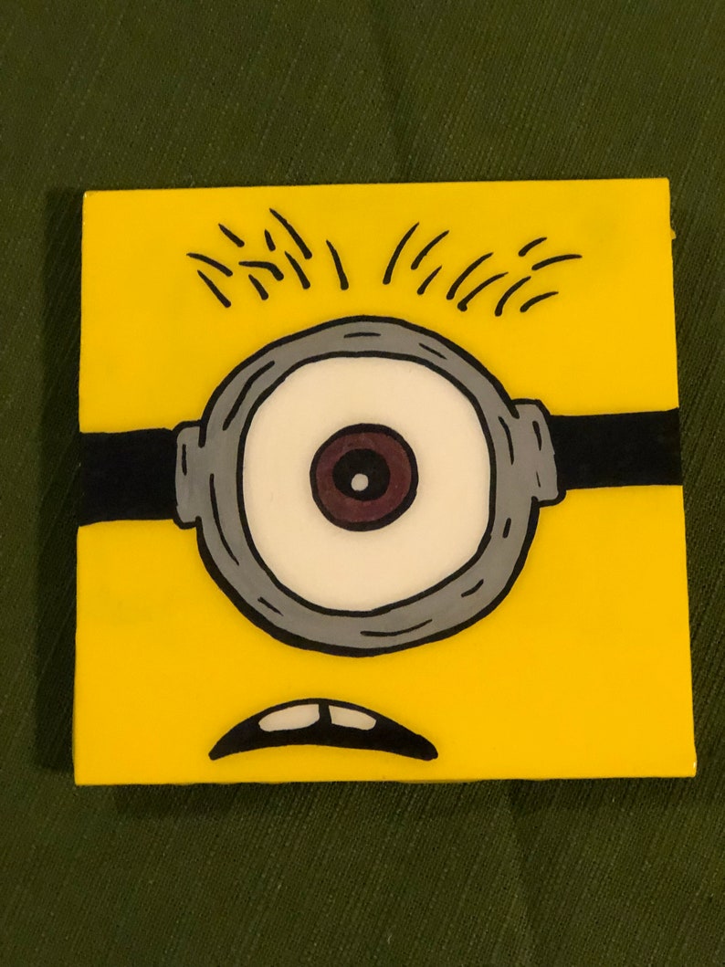 Minions Coasters Minion Minions Despicable Me Coaster - Etsy UK
