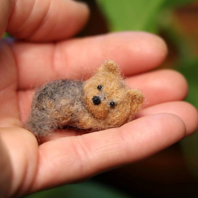 Needle Felted Dog - Etsy