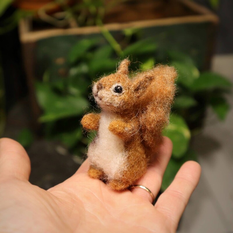 Felted Squirrel - Etsy