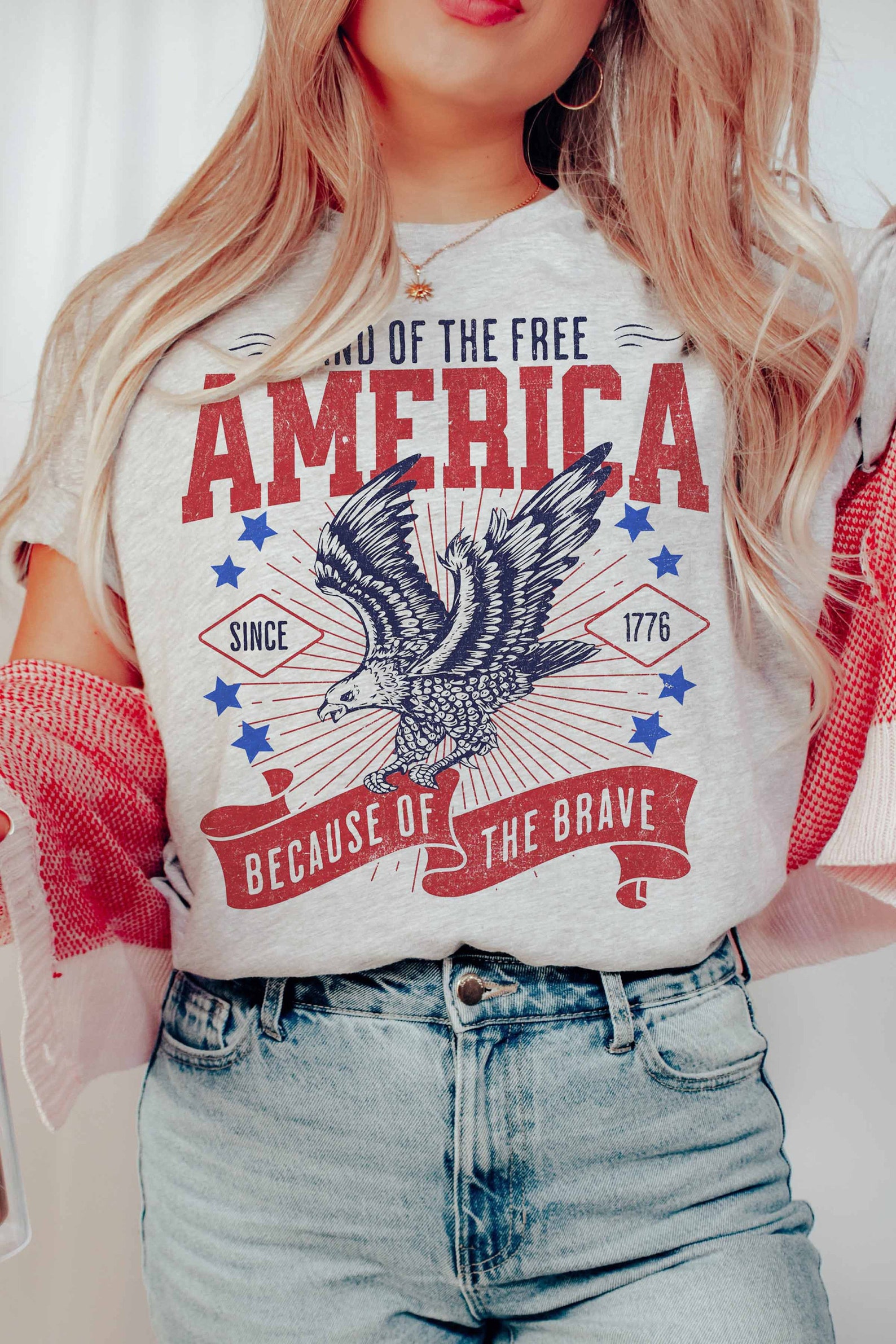 America Shirt Land of the Free Shirt Retro USA Shirt Party in the USA ...