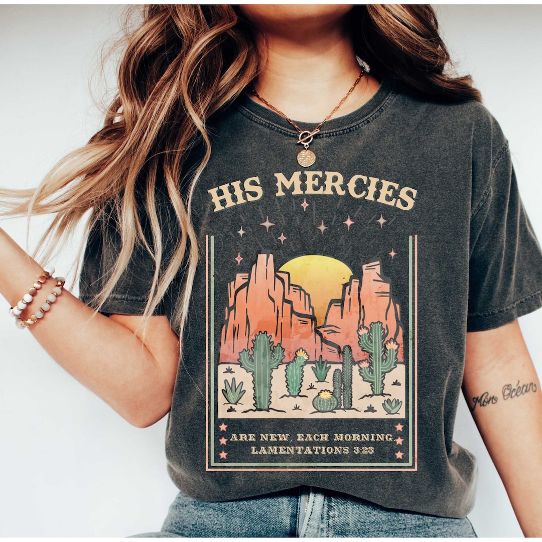 Gods Merci Shirt Trust in the Lord Worship Shirt Christian Clothes ...