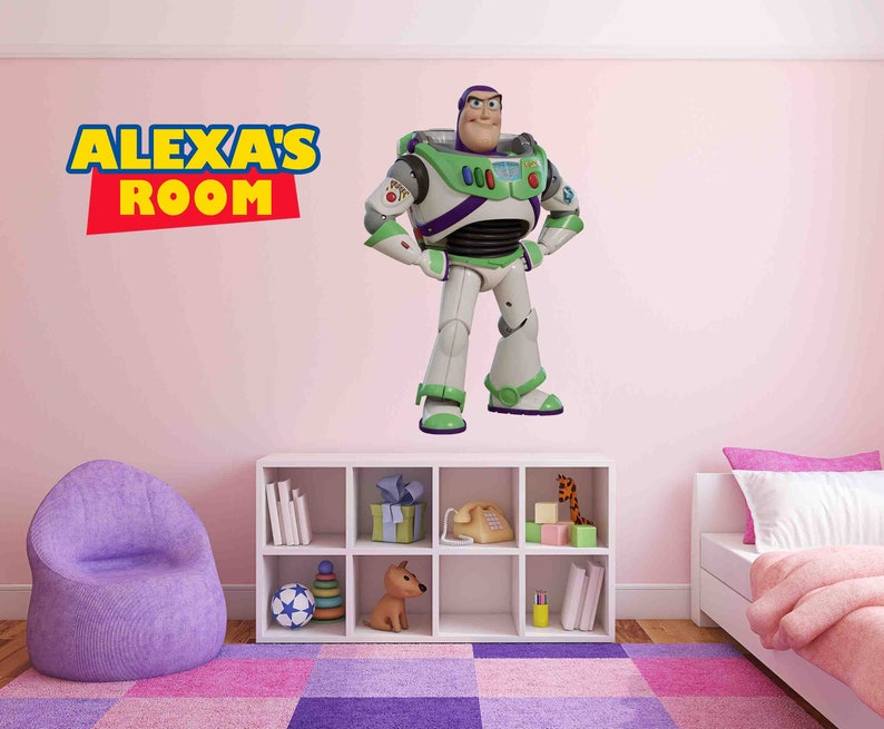 Buzz Lightyear Inspired Decal,game Room Decal, Toy Story Decal, Buzz ...