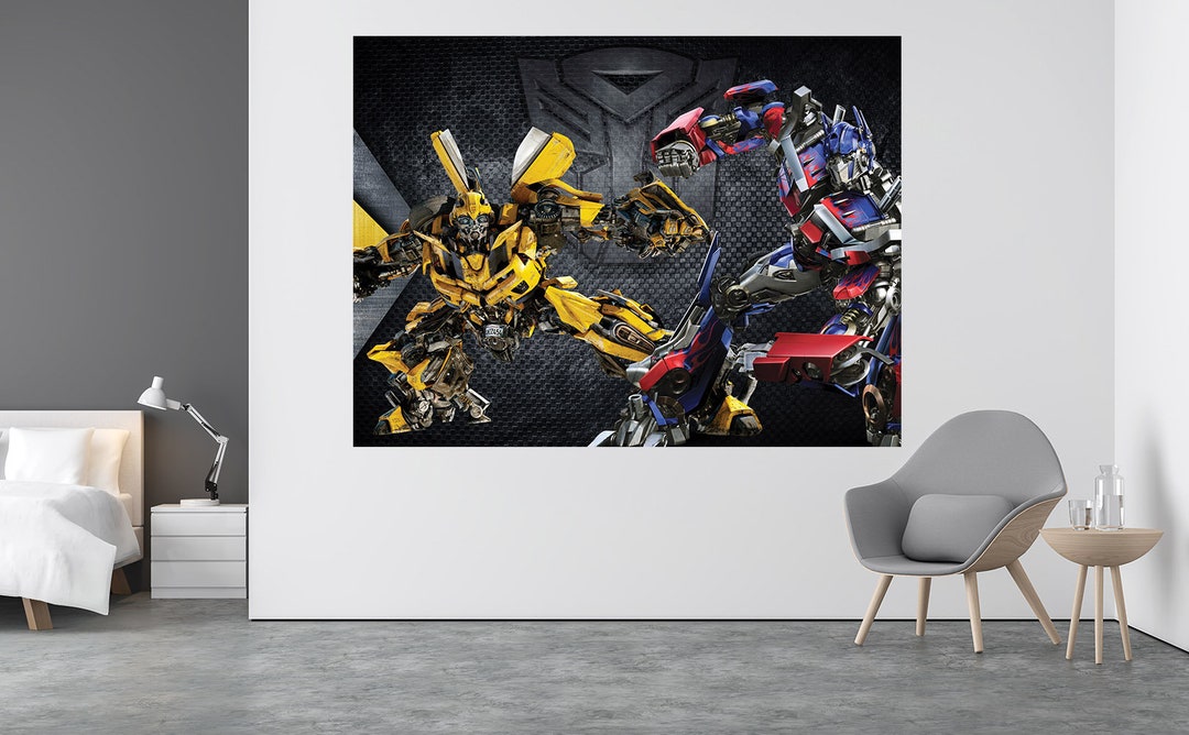 Robots Decal, Robots Wall Decal, Game Room, Robots Wall Decor, Robot ...