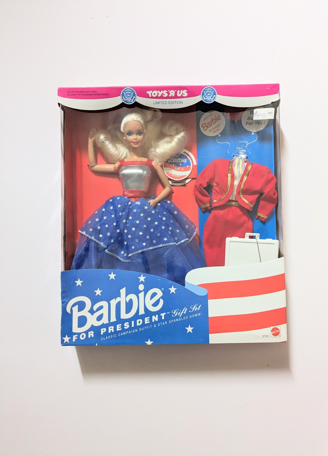 Barbie for President (3722) Limited Edition Toys R Us - Etsy