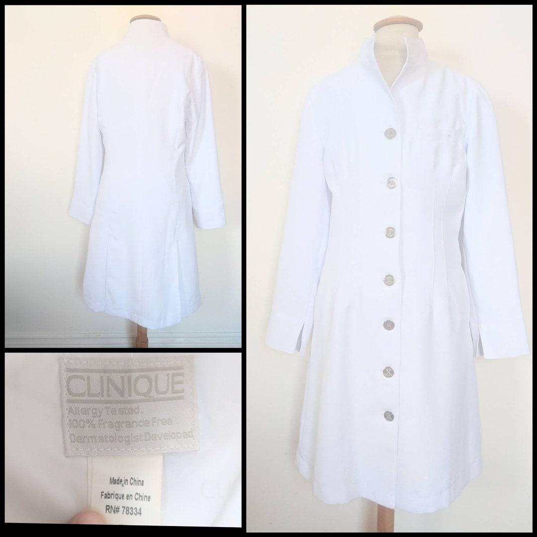 Vintage Clinique Lab Coat - Etsy