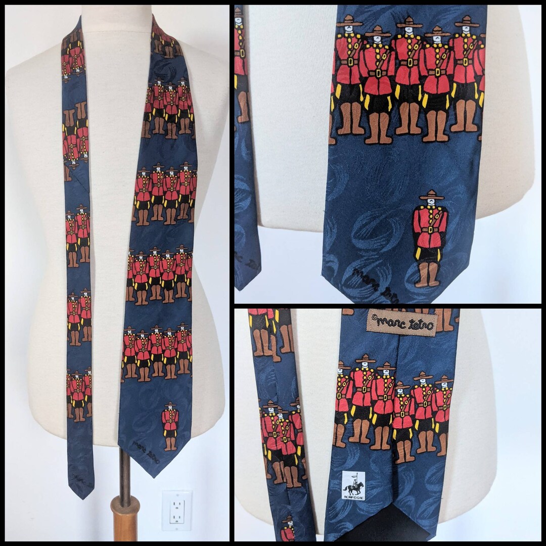 Marc Tetro RCMP Tie - Etsy