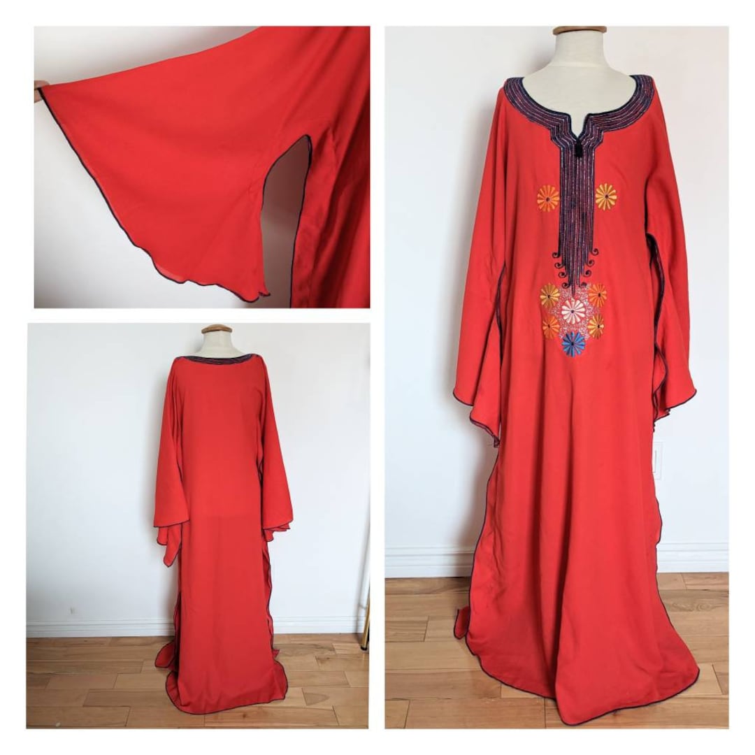 Vintage Flutter Caftan - Etsy