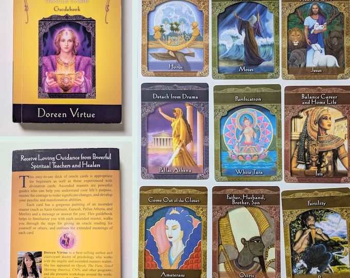 Doreen Virtue Ascended Masters Tarot Cards out of Print - Etsy