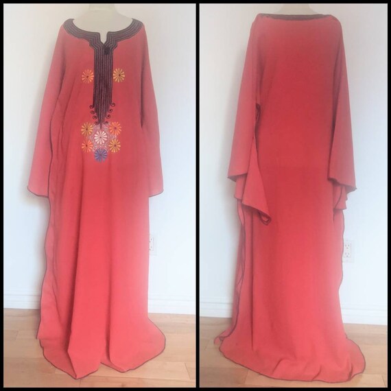 Vintage Flutter Caftan - Etsy