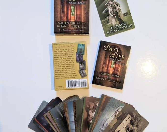 Past Life Oracle Deck With Digital Guidebook by Doreen Virtue Mini ...