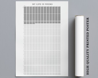 Life Calendar, A 100-week-year Human Life in Weeks, My Life in Weeks ...