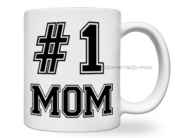 Number 1 Mom | Etsy