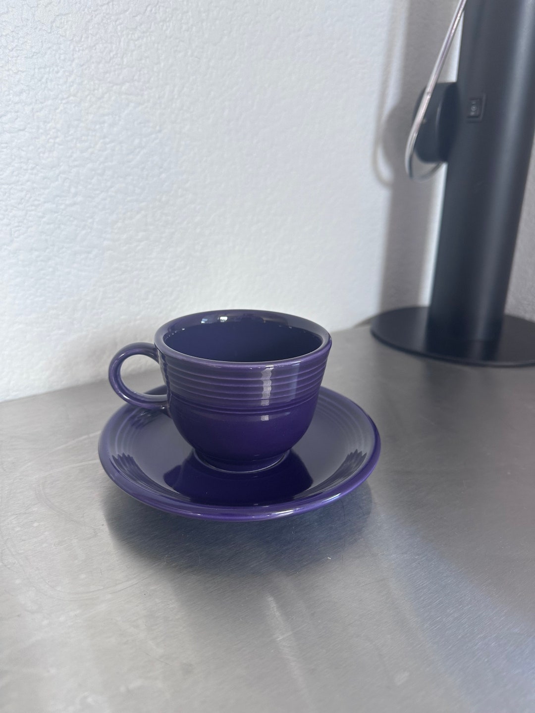 Vintage Homer Laughlin Fiesta Purple Tea Cup & Saucer | Classic ...