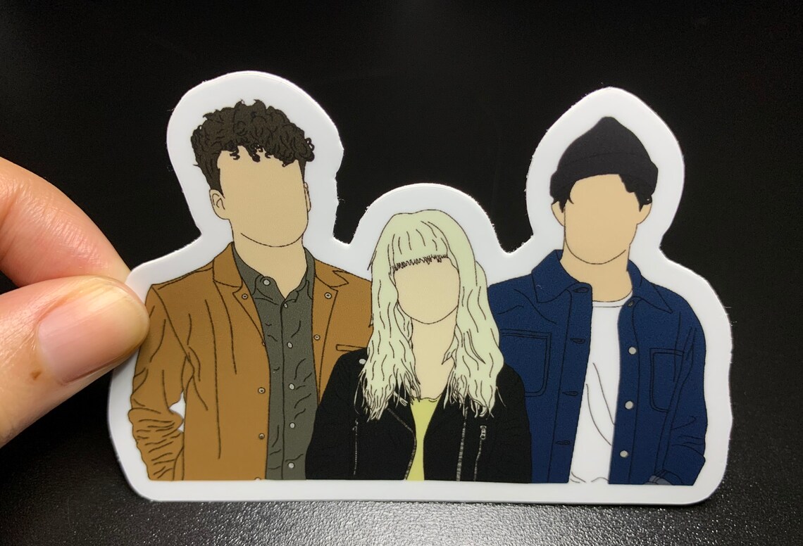 Paramore Sticker Hayley Williams Zac Farro Taylor York | Etsy