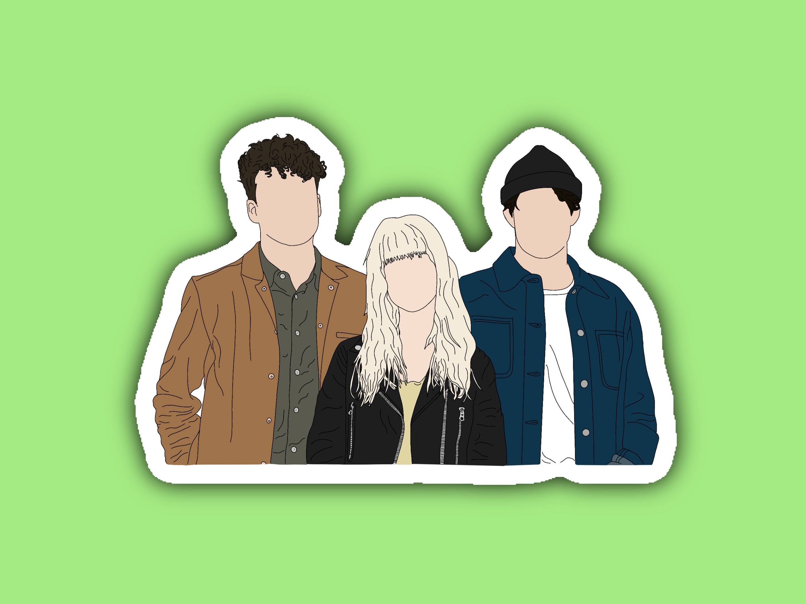 Paramore Sticker Hayley Williams Zac Farro Taylor York | Etsy