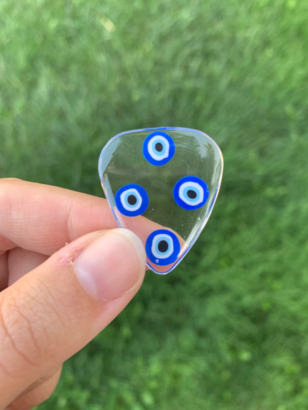 Evil Eye Guitar Pick, Matia Pick, Evil Eye, Resin Guitar Picks ...