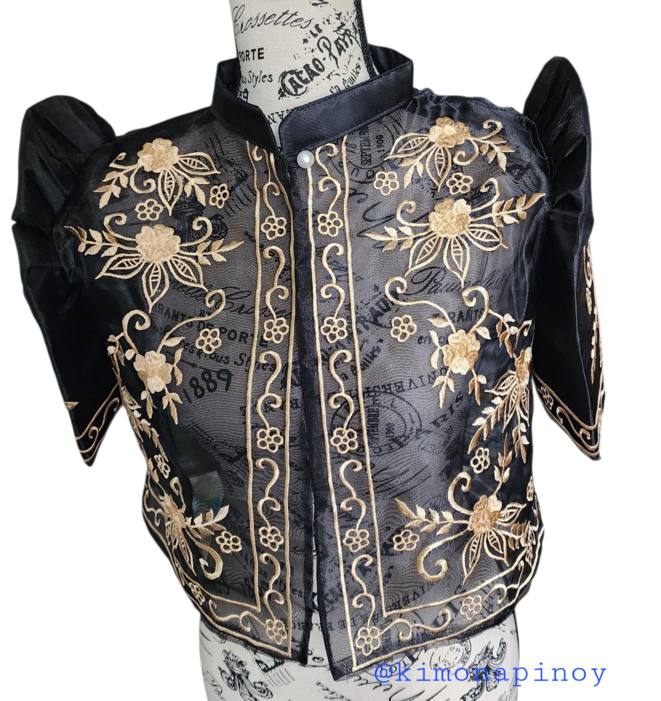 Bolero, Modern Filipiniana, Filipino Wedding, for Her, for Mom, Two-way ...