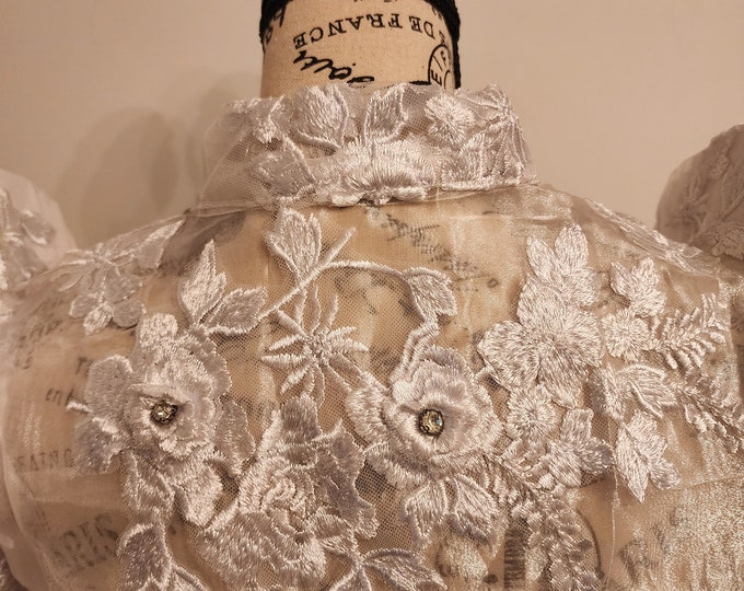 White Lace Bolero, Modern Filipiniana, Filipino Wedding, for Her, for ...