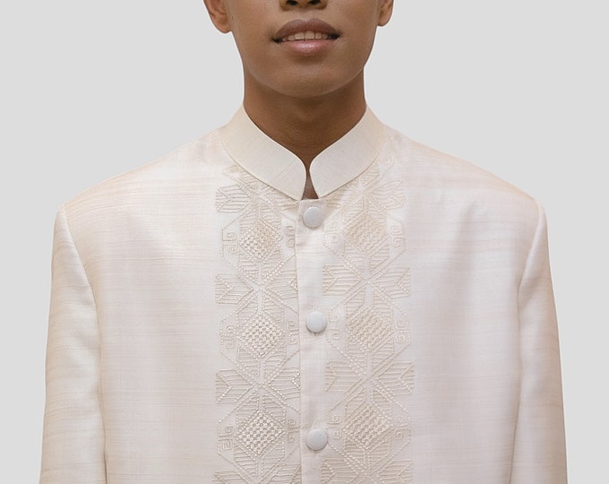 Barong Tagalog, Pinya Cocoon, Philippine Fabric, Formal Wear ...