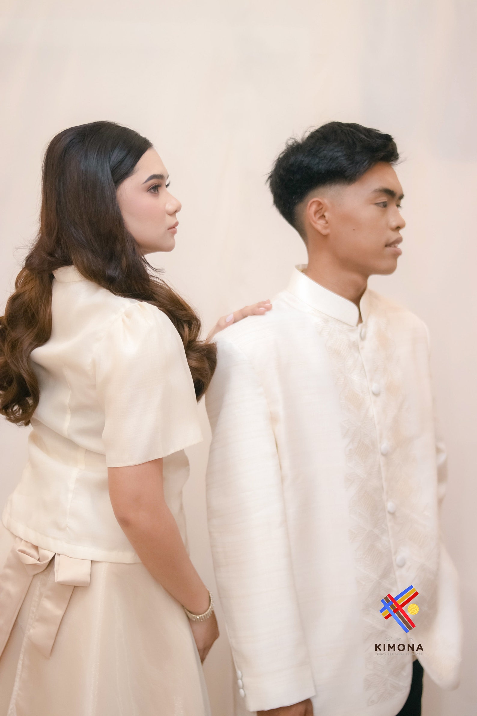 Modern Filipiniana Top Only, Pinya Cocoon, Philippine Fabric Blouse ...
