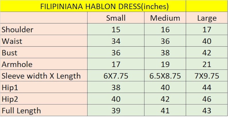 Hablon Dress Handmade Handloomed Hand Woven Filipiniana - Etsy