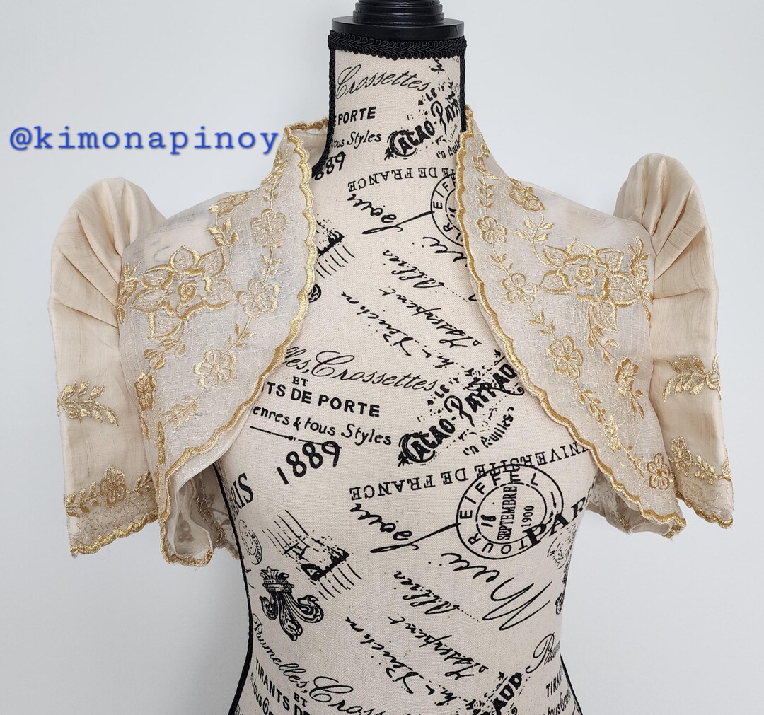 Piña Cocoon, Bolero, Modern Filipiniana, Filipino Wedding, for Her, for ...