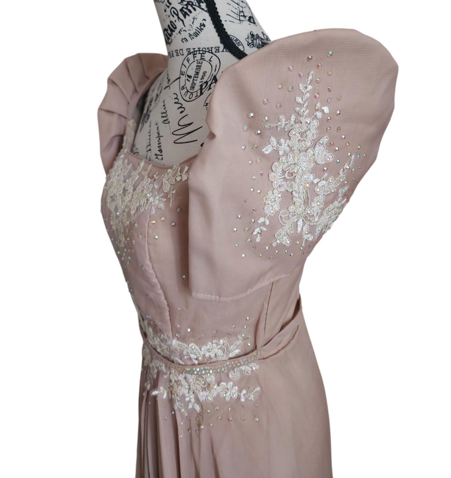 Modern Filipiniana Dress, Philippines, Formal Wear, Lace Accent, for ...