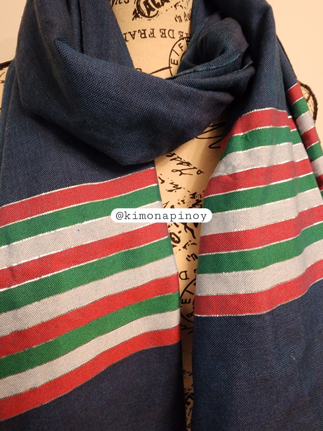 Spring Scarf, Hablon, Hand Made, Hand Loomed, Hand Woven Cold Weather ...