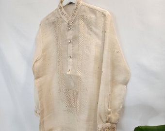 Barong Tagalog, Pinya Cocoon, Philippine Fabric, Formal Wear ...