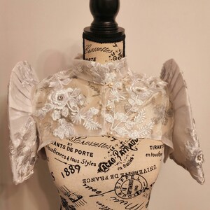 White Lace Bolero, Modern Filipiniana, Filipino Wedding, for Her, for ...