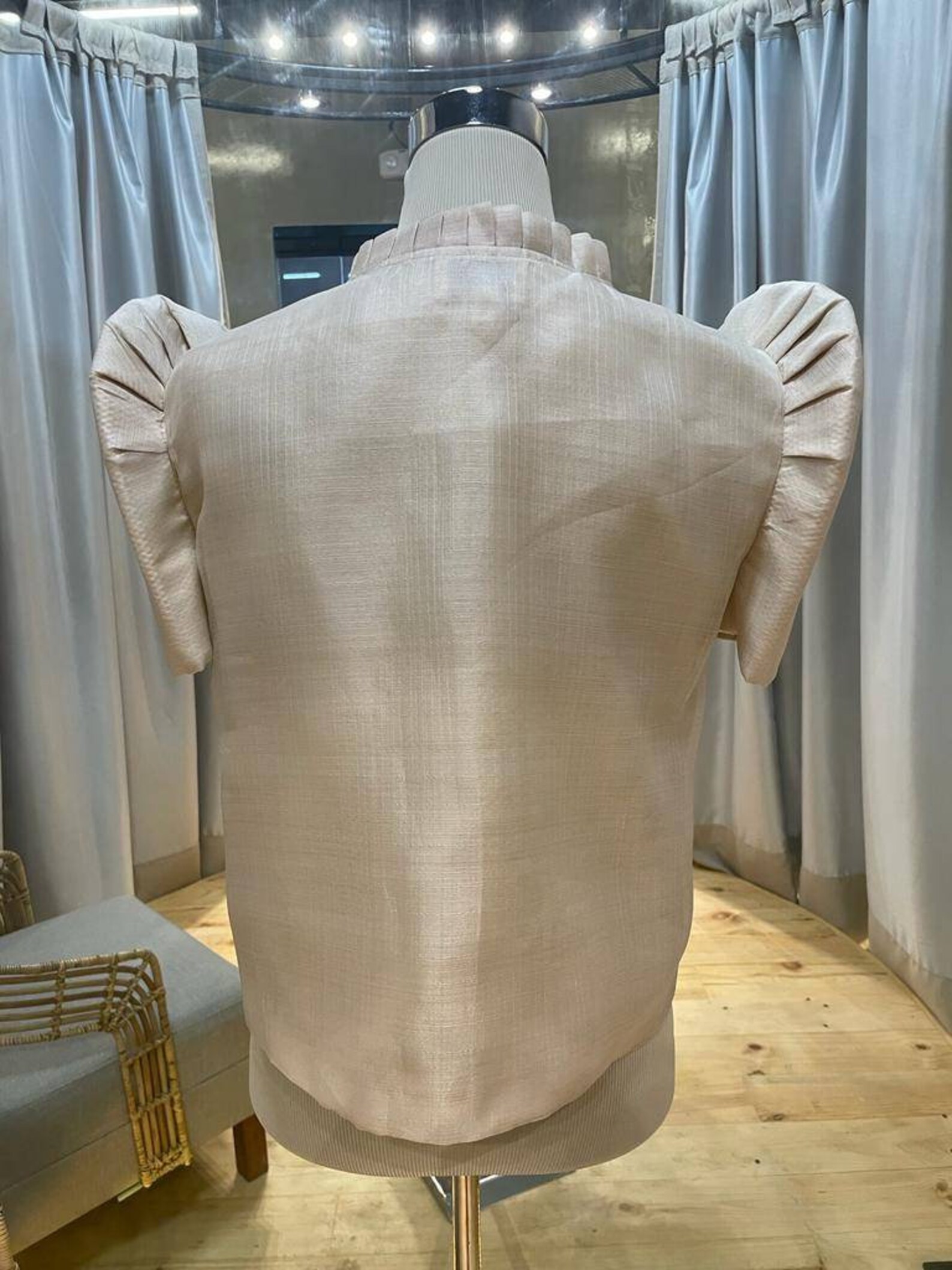 Modern Filipiniana Pinya Cocoon Philippine Fabric Blouse - Etsy