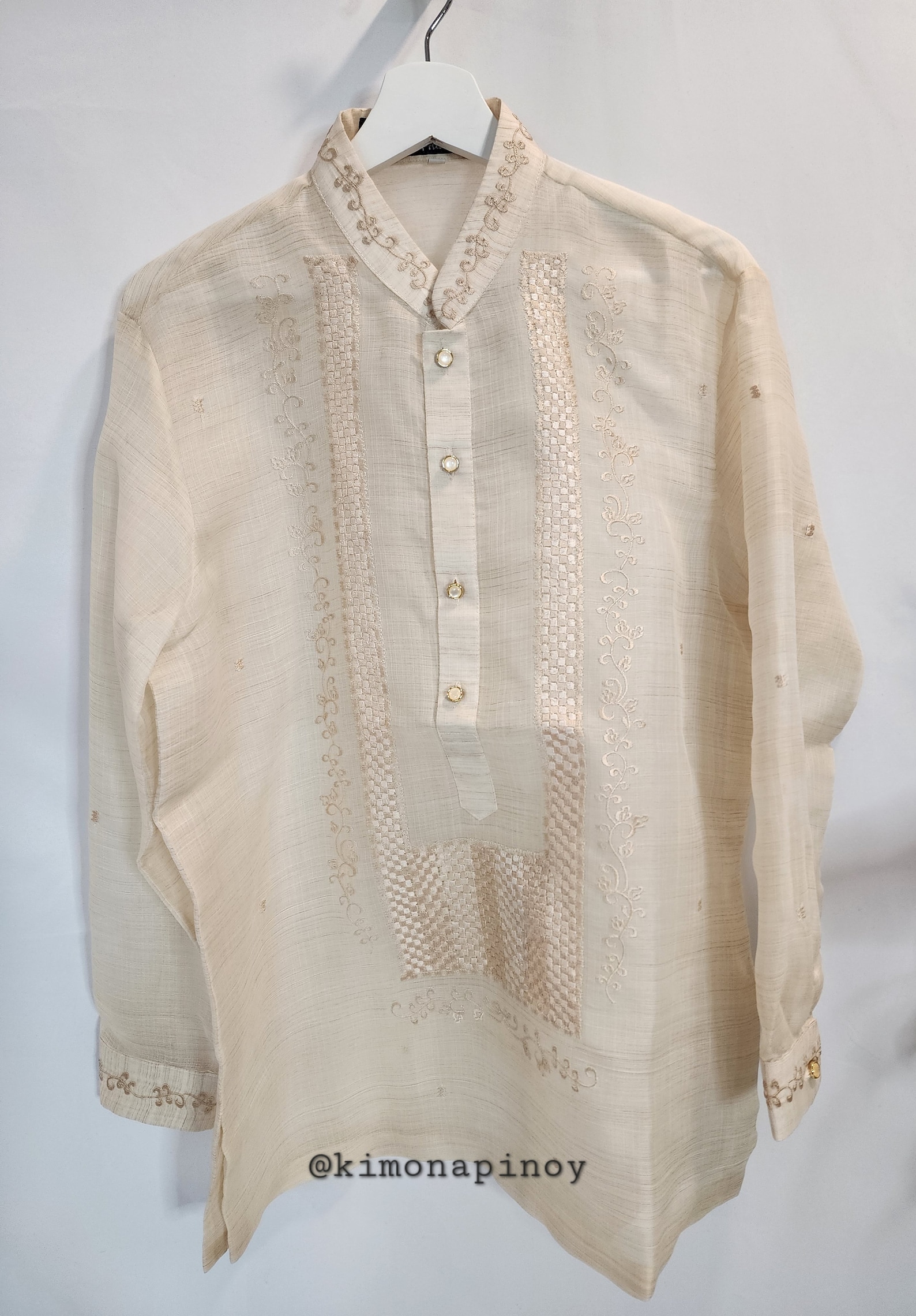 Barong Tagalog, Pinya Cocoon, Philippine Fabric, Formal Wear ...