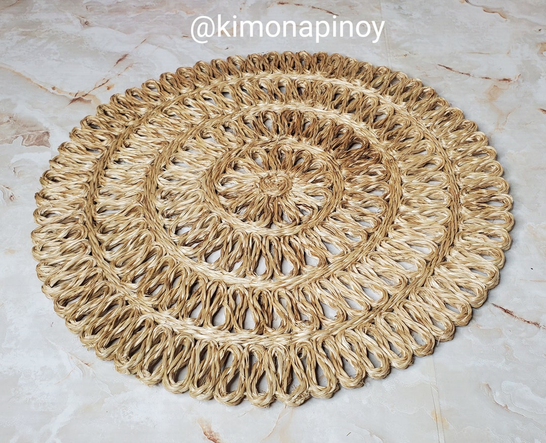 How To Make Abaca Placemats at Darrell Matthew blog