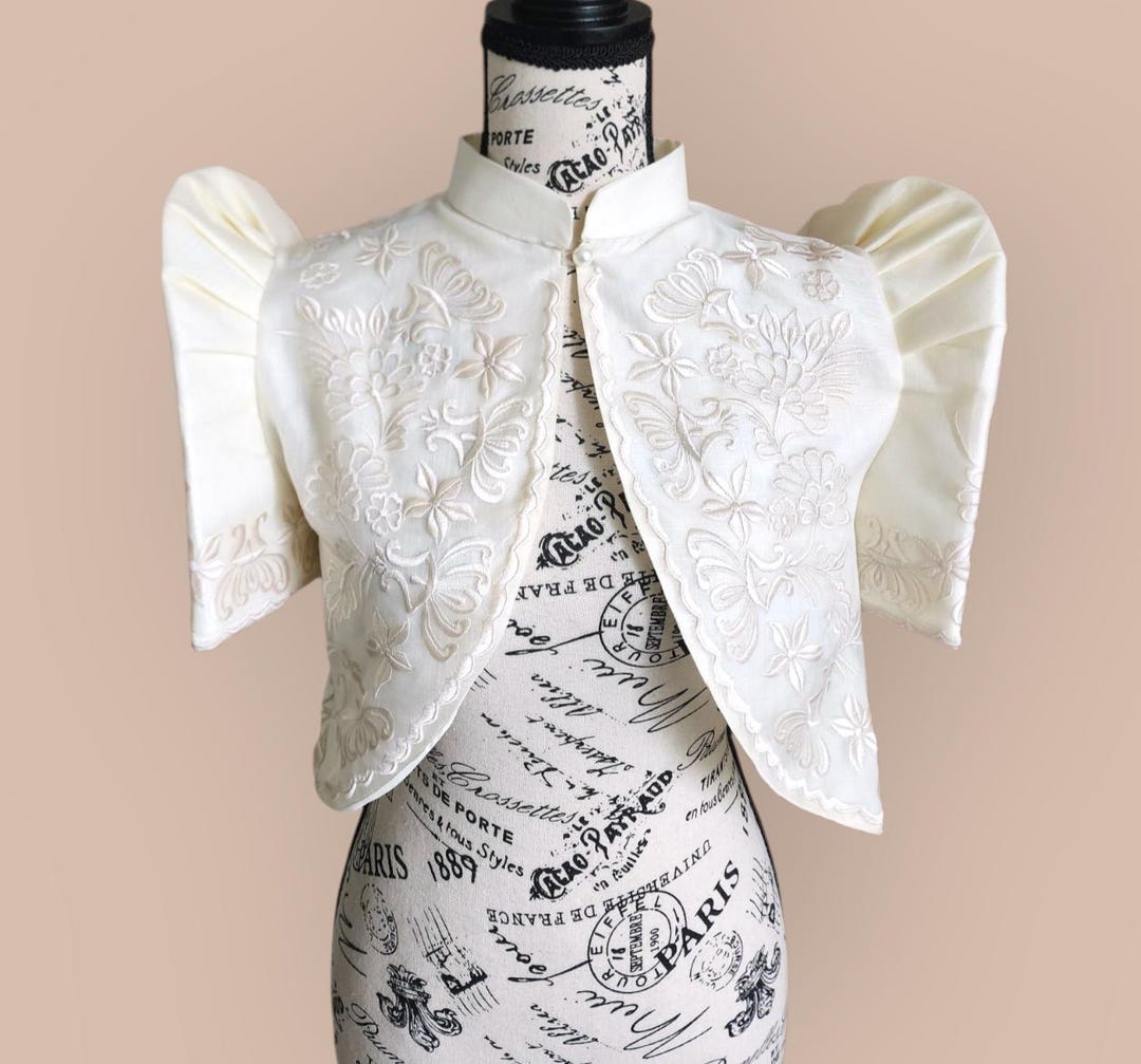 Piña Cocoon, Bolero, Modern Filipiniana, Filipino Wedding, for Her, for ...