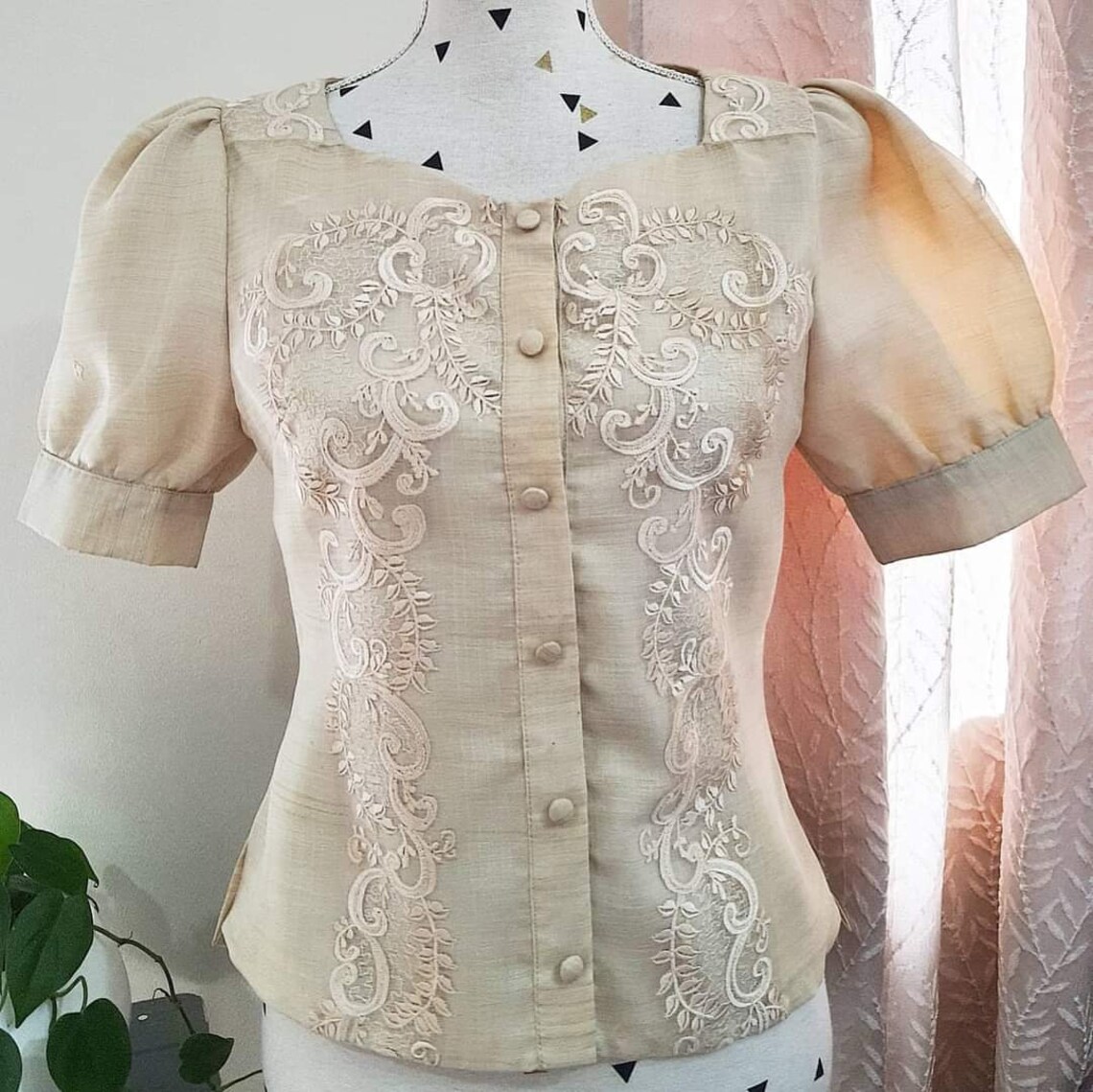 Modern Filipiniana Pinya Fiber Panuelo Multicolor Phi - vrogue.co