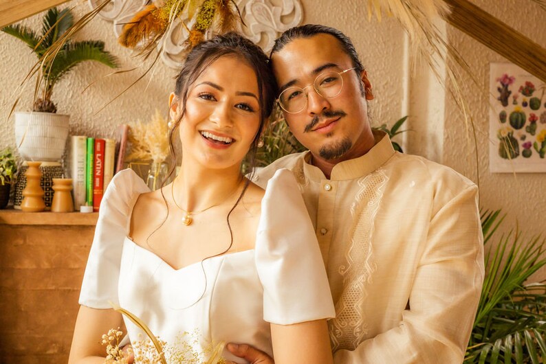 Barong Tagalog Pinya Cocoon Philippine Fabric Formal Wear - Etsy