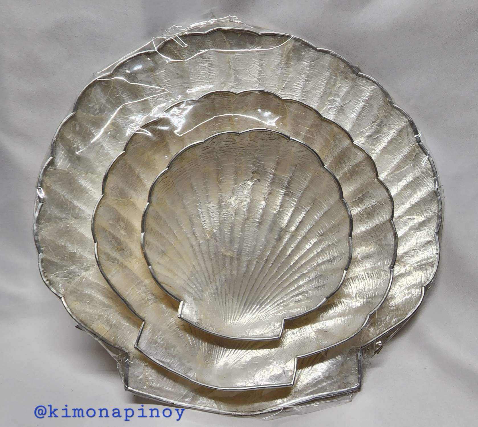 Capiz Home Decors Bowls Plates Shell Philippines - Etsy