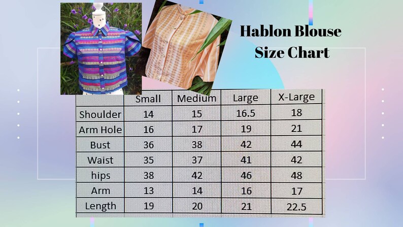 Hablon Blouse Hand Woven Hand Made Hand Loomed - Etsy