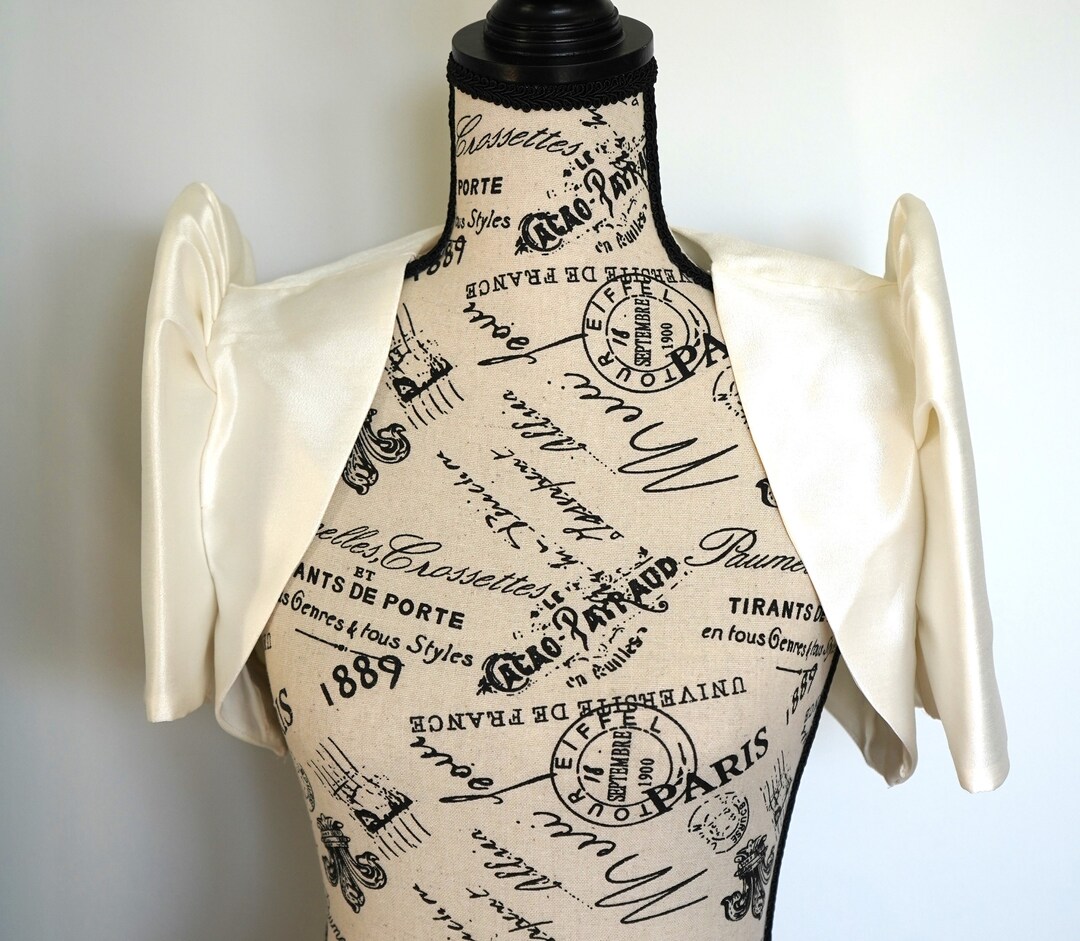 Bolero, Imelda Sleeves, Modern Filipiniana, Filipino Wedding Wear, for ...