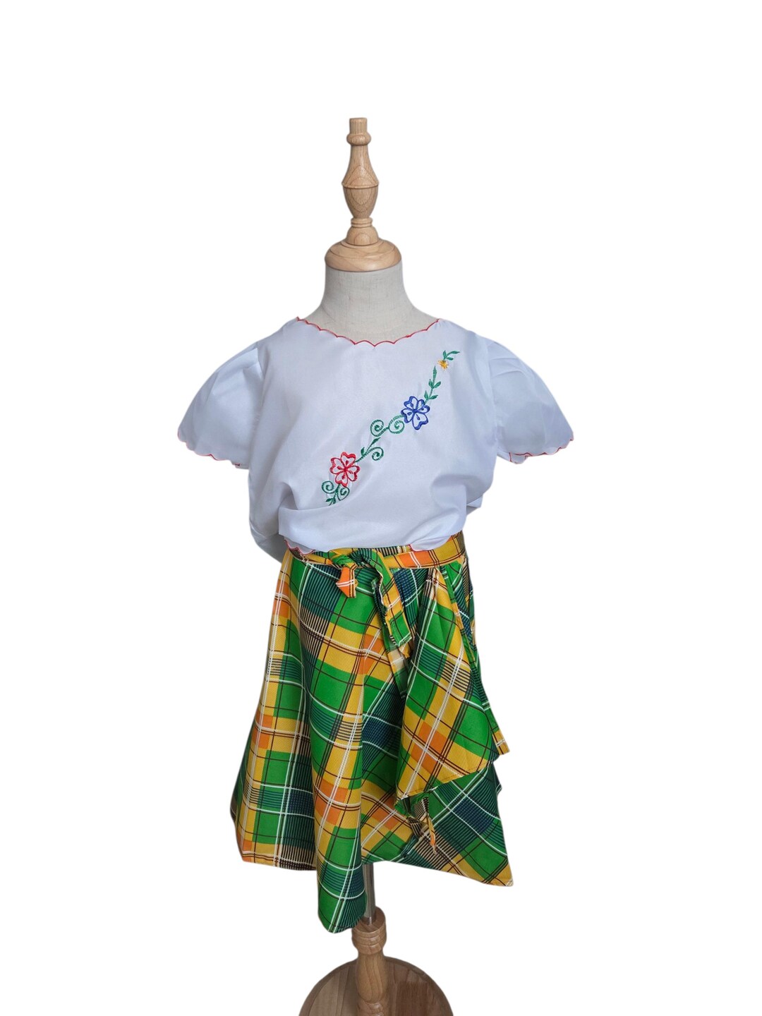 Kid's Kimona and Patadyong Dress, Costume, Filipino, Philippines, Dance ...