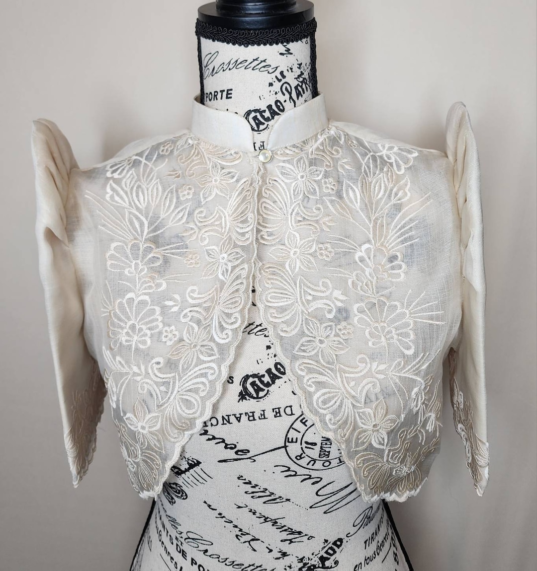 Piña Cocoon, Bolero, Modern Filipiniana, Filipino Wedding, for Her, for ...