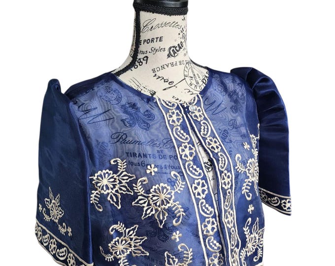 Bolero, Organza, Modern Filipiniana, Filipino Wedding, for Her, for Mom ...