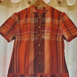 Hablon Blouse Hand Woven Hand Made Hand Loomed - Etsy